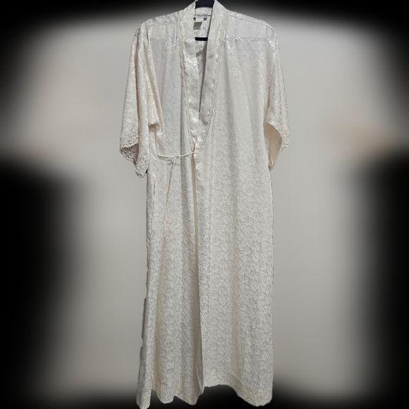 Dior | Intimates & Sleepwear | Vintage Christian Dior Satin Floral ...